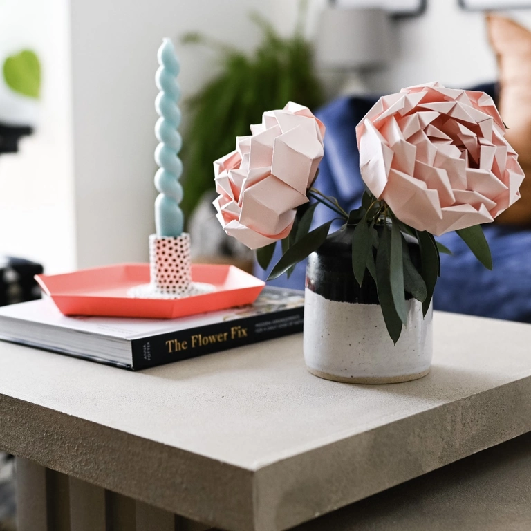 Origami Workshop- Peonies - Activities - Blue Diamond