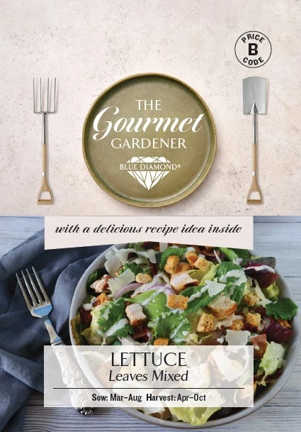 LETTUCE Leaves Mixed - Blue Diamond