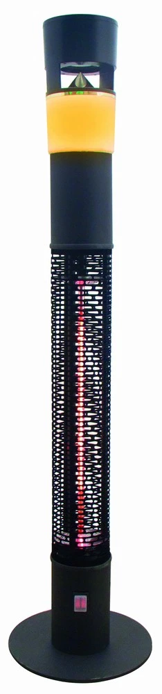 Medium Stand Up Bluetooth Heater With Light 1500W - Blue Diamond