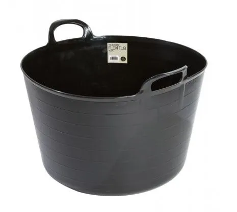 Builders Flexi Tub Black - Blue Diamond